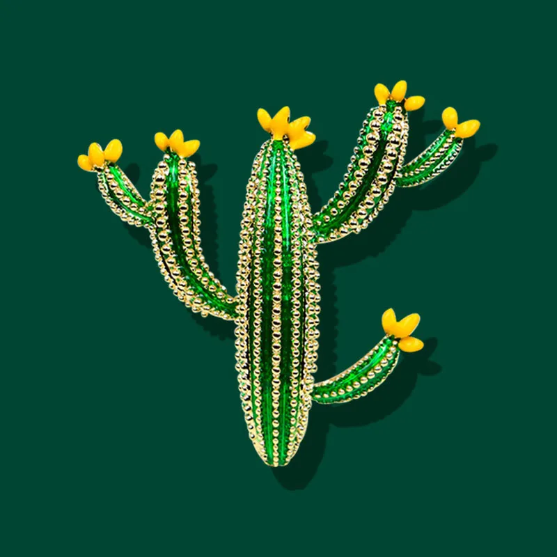 Cute-Creative-Cactus-Brooch-Female-Personality-Japanese-Style-Plant ...