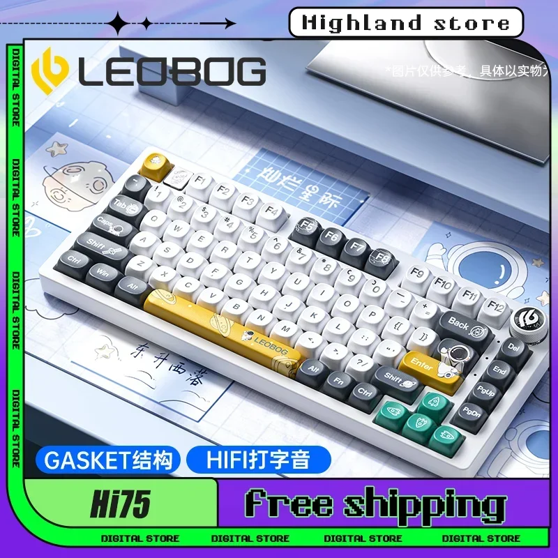 Leobog-Hi75-Mechanical-Keyboard-Gaming-Keyboard-Wired-Keyboards-75 ...