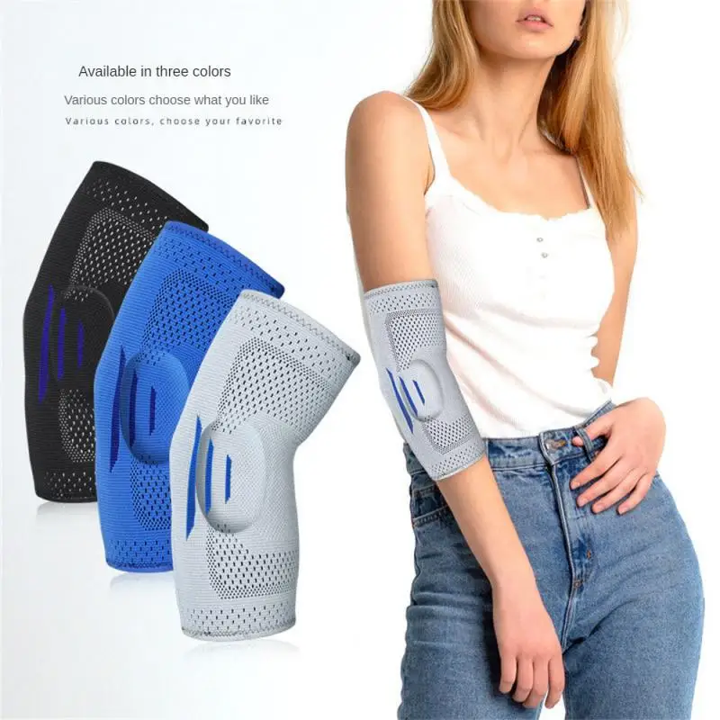 Men Women Marathon Outdoor Sport Gym Sports Wristband Pad Elbow ...