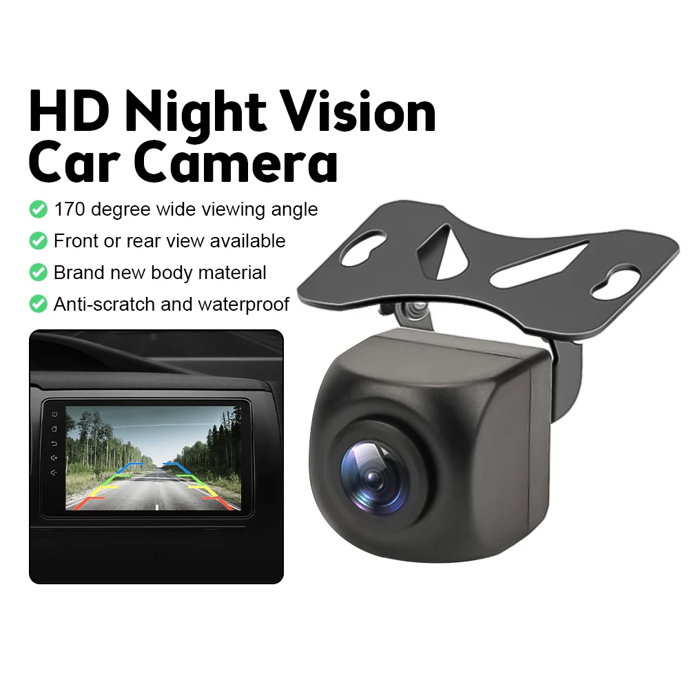 Fish-Eye-Lens-CVBS-Vehicle-Rear-View-Camera-Starlight-Night-Vision-170 ...