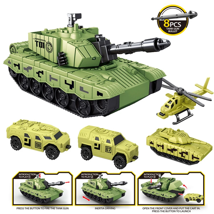Military-tank-model-capable-of-launching-missiles-catapult-cars ...