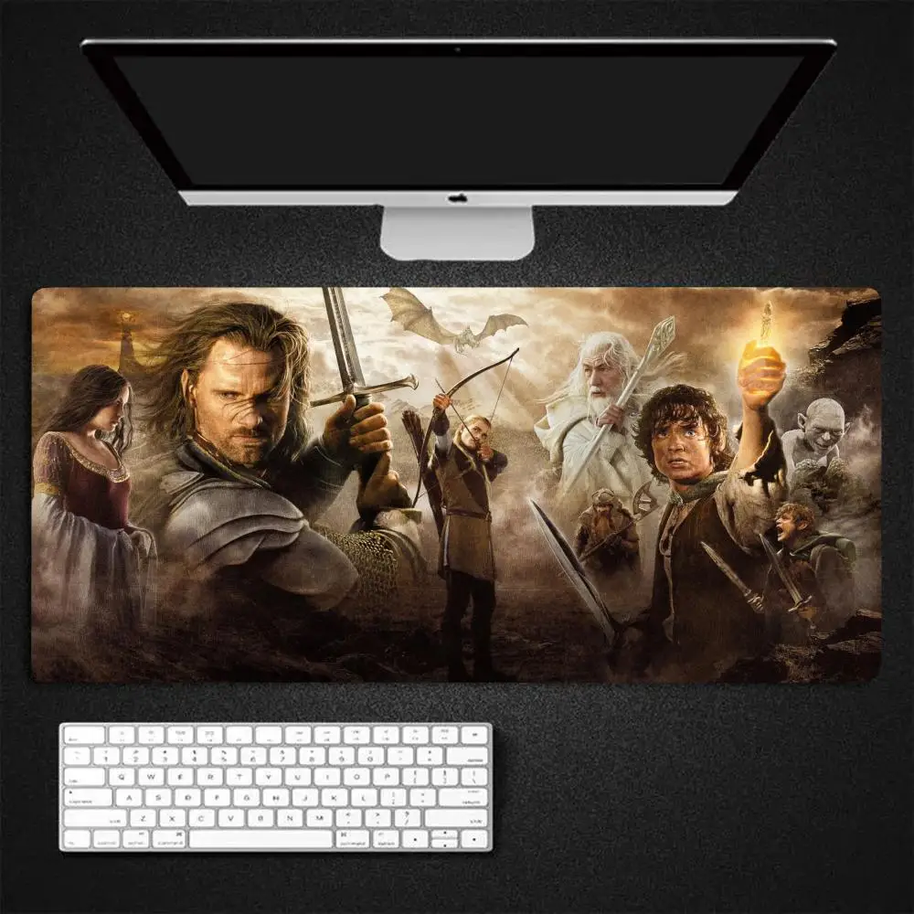 Movie Rings Of The Lords Mouse Pad desk decoration Gaming Mousepad ...
