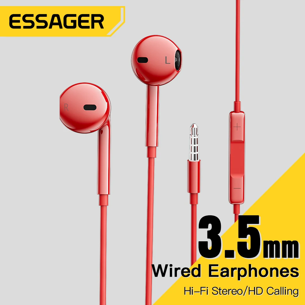 Essager-3-5mm-In-Ear-Wired-Headphone-With-Microphone-For-Xiaomi-Redmi ...