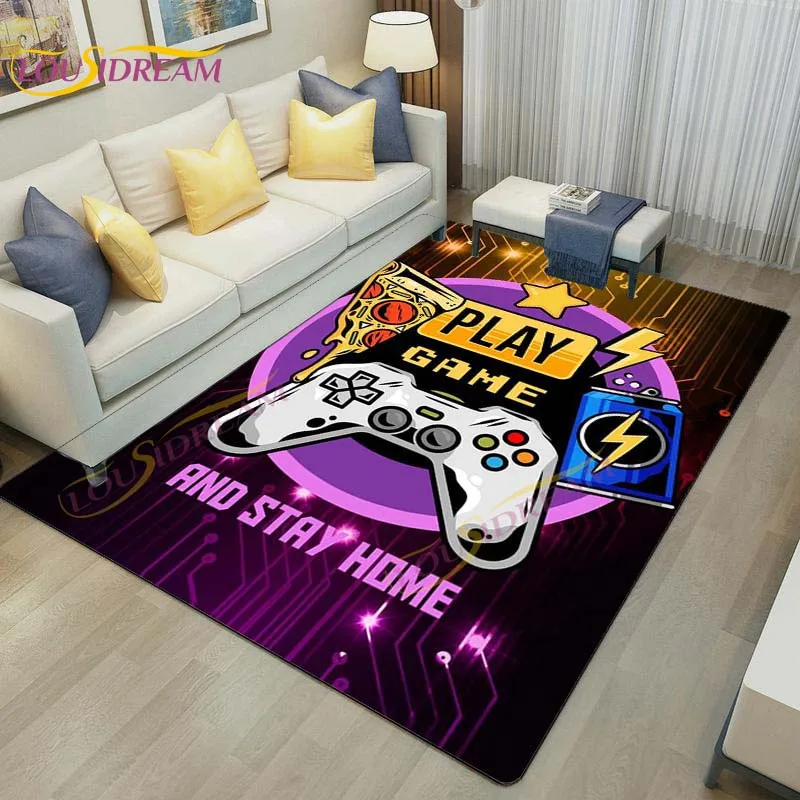 Games-Controller-Rugs-Play-Home-Gaming-Room-Decor-Carpets-for ...