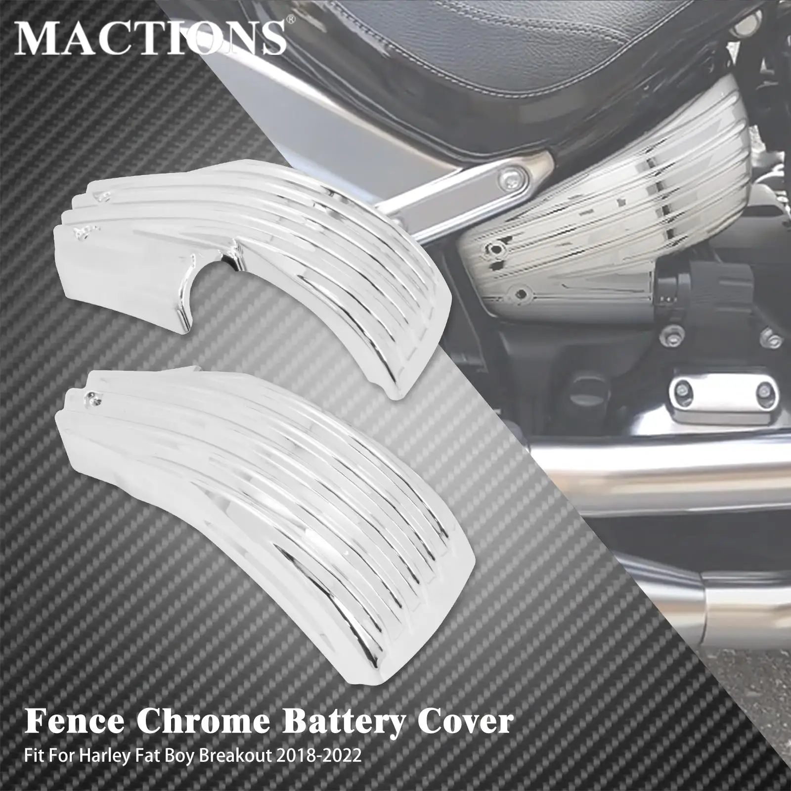 Motorcycle-Chrome-Battery-Side-Fairing-Covers-For-Harley-Fatboy ...