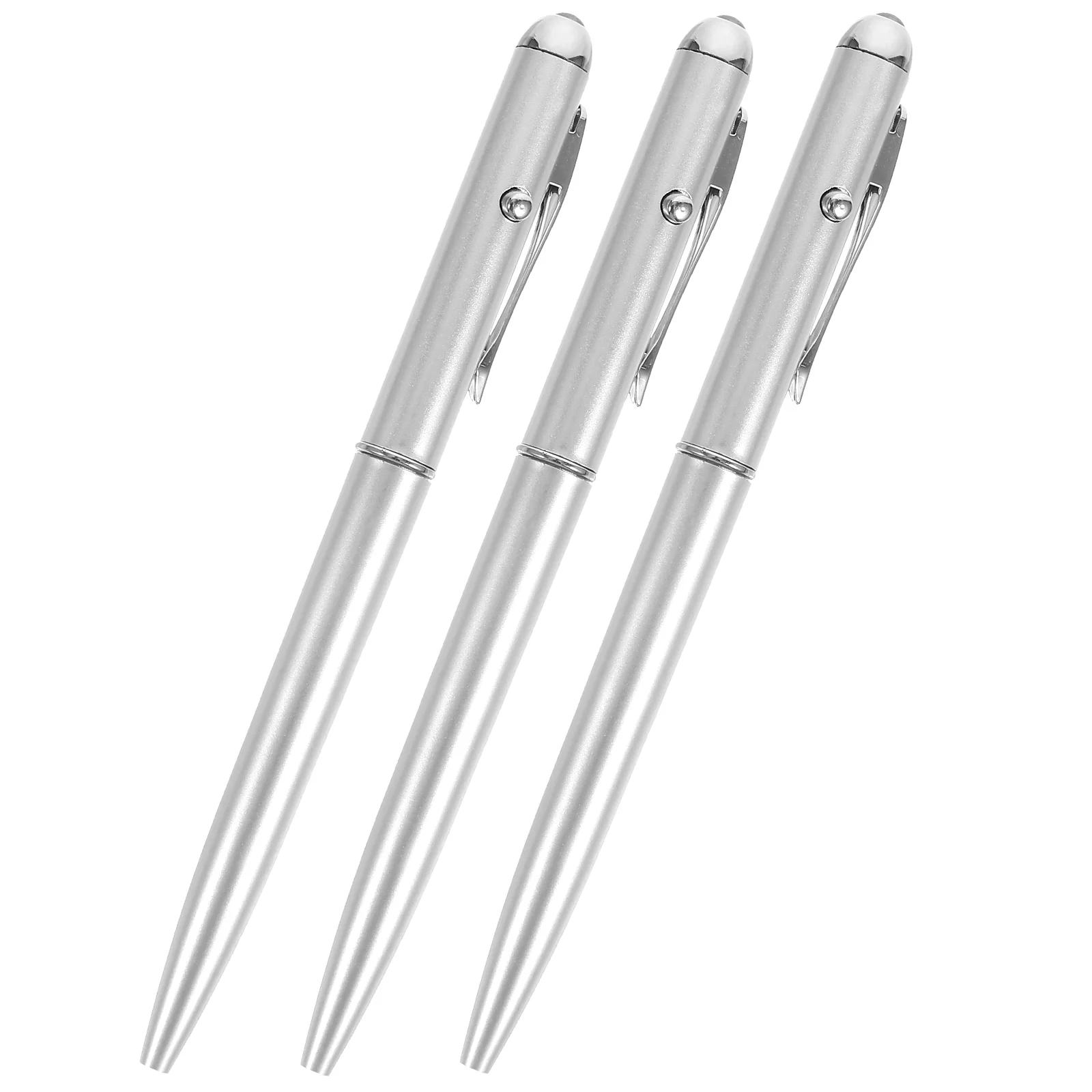 3-Pcs-Portable-Neutral-Invisible-Light-Ballpoint-Pen-Come-Pens-Plastic ...
