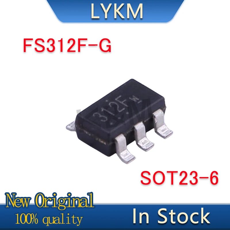 20-100/PCS New Original FS312F-G 312F SOT23-6 Single lithium-ion ...