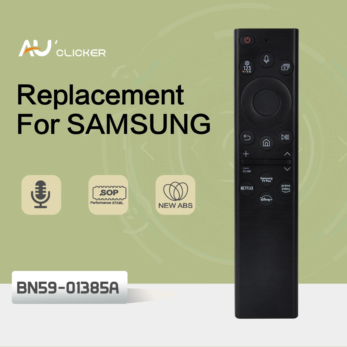 BN59-01385A BN59-01385B Voice Remote Control For Samsung Smart TV 4k 8K ...