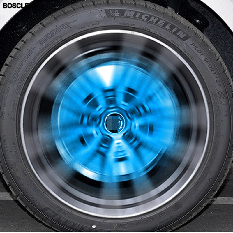 HubLight Car Wheel Cap Floating Illumination LED Lamp Center Cover For ...