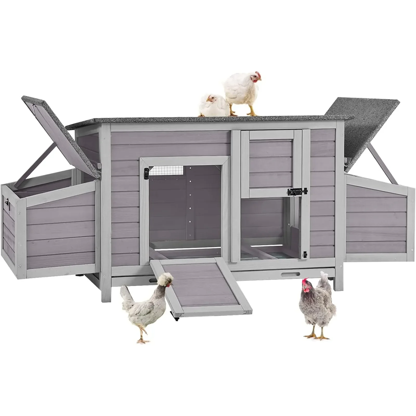 US-Chicken-Coop-Outdoor-Hen-House-Wooden-Poultry-Cage-with-2-Perches-2 ...