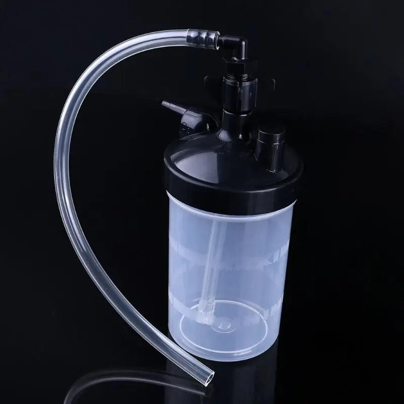Oxygen-Bubbler-Bottle-Humidity-Humidifier-Water-Bottle-with-Tubing ...