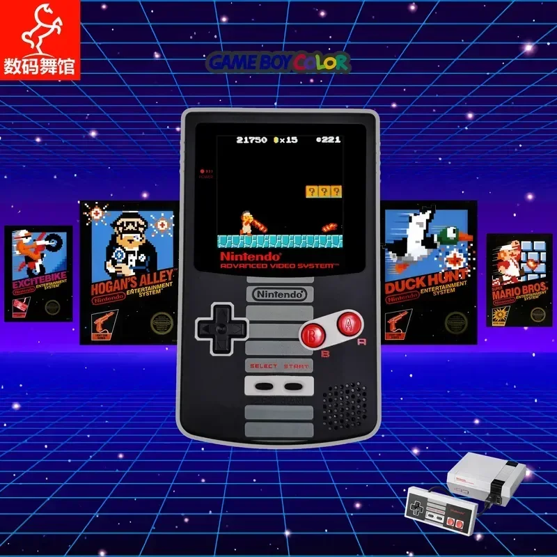 GBC-Nintendo-Gameboy-COLOR-Handheld-Game-Console-High-Brightness-Point ...