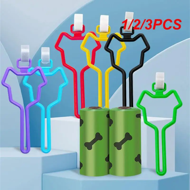1-2-3PCS-Dog-Poop-Bags-Hands-free-Clip-Traction-Rope-Toilet-Bag ...
