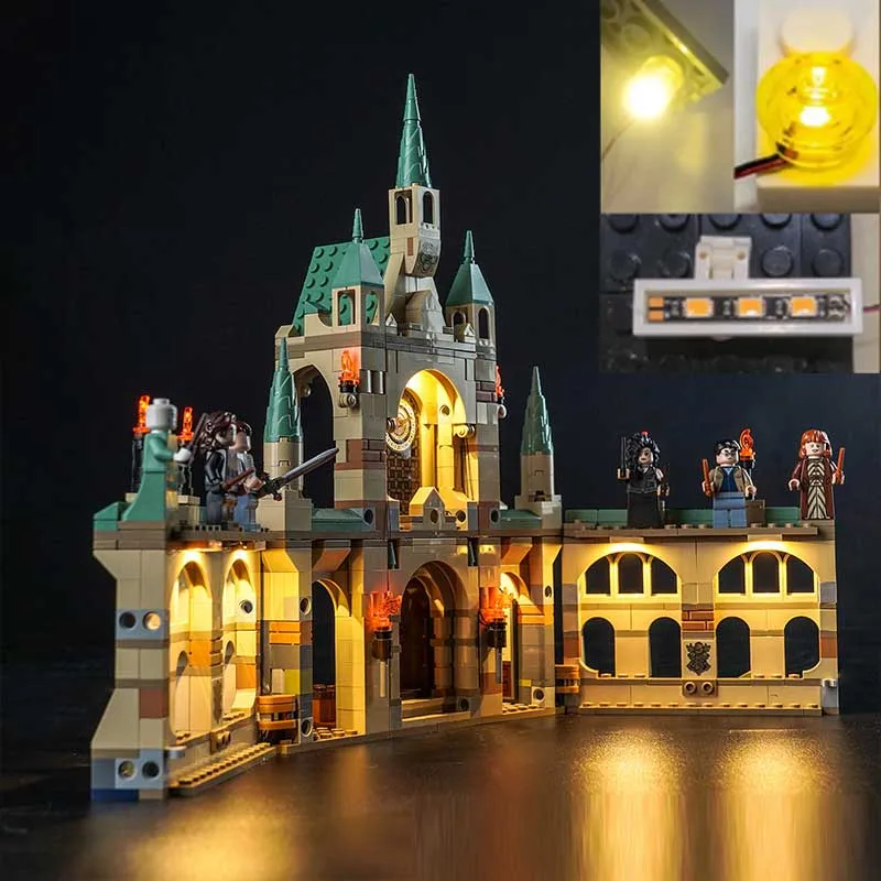 Light-Up-LEGO-76415-The-Battle-of-Hogwa-rts-Building-Set-USB-LED-Light ...