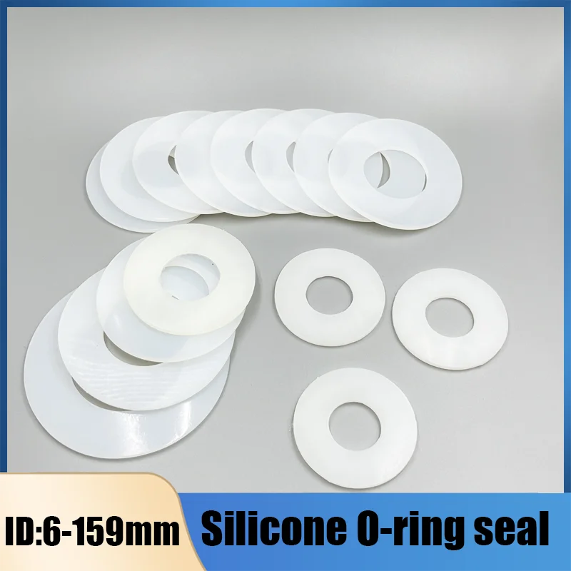 Silicone-O-Ring-Flat-Gasket-High-Temperature-Resistant-Soft-Water ...