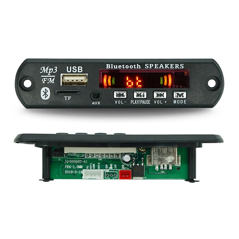Wireless-Bluetooth-5-0-9V-12V-MP3-WMA-Decoder-Board-Car-Audio-USB-TF-FM ...