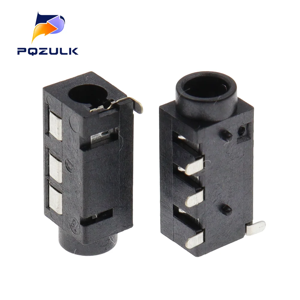 20PCS-PJ-320D-Headphone-Socket-3-5MM-caliber-4Pins-Audio-Connector ...