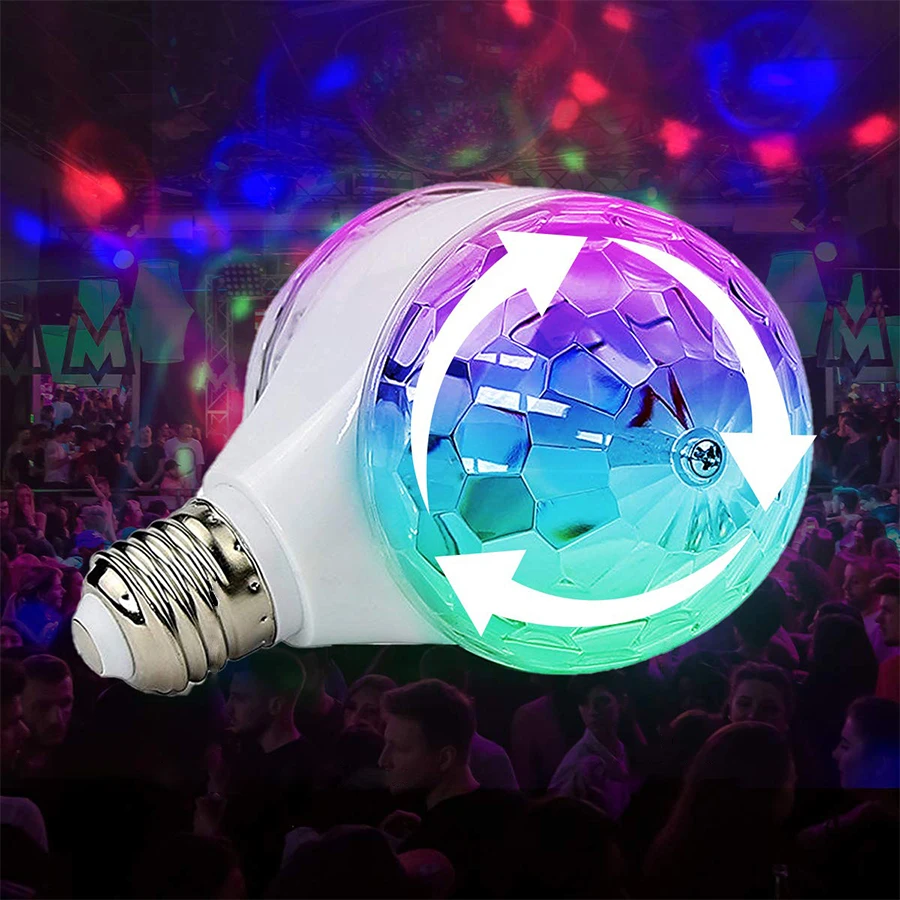 AC-85-265V-Dual-Head-Auto-Rotating-E27-LED-Bulb-Magic-Crystal-Strobe ...
