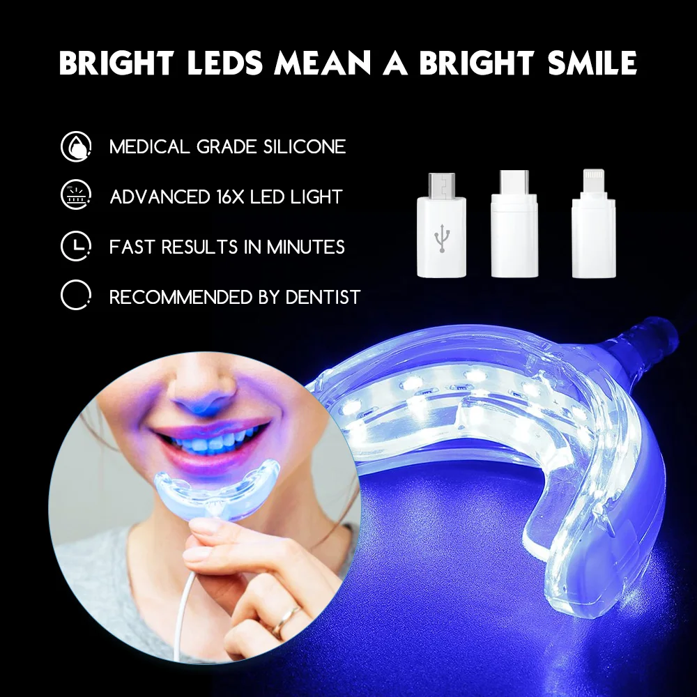 Luxsmile-16-Lights-Teeth-Whitening-Smart-Led-Portable-USB-Rechargeable ...