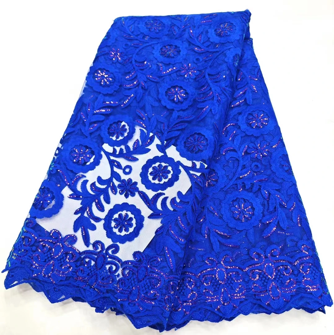 Green-African-Net-Lace-Fabric-2024-High-Quality-5-Yards-Nigerian ...