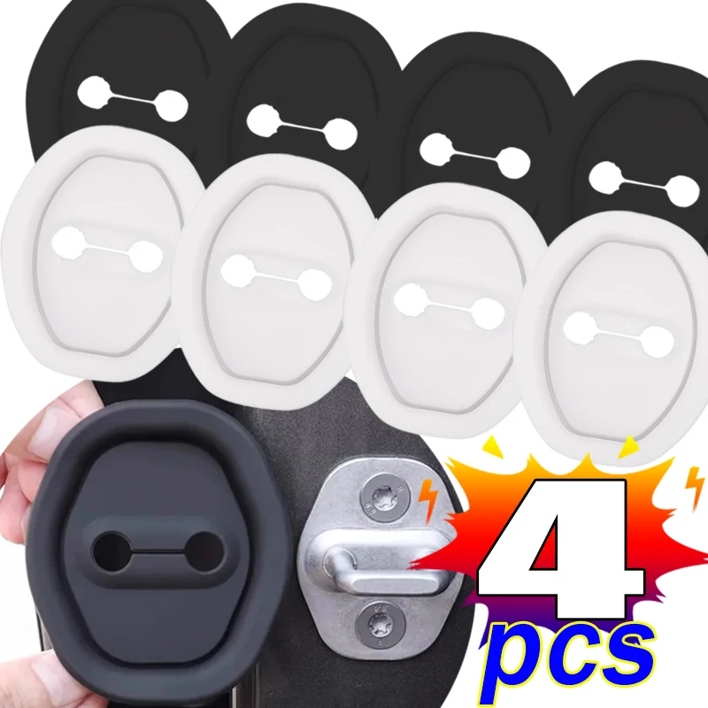 Car-Door-Lock-Buckle-Silicone-Cover-Door-Shock-Absorber-Cushion ...