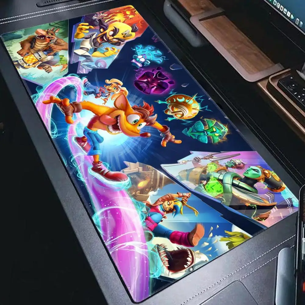 C-Crash-B-Bandicoot-Mouse-Pad-XXL-Gaming-Accessories-Office-Gamer ...