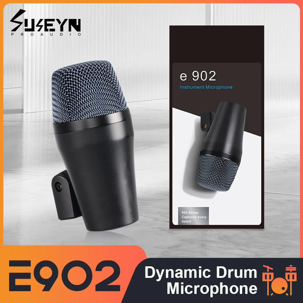e902-Dynamic-Drum-Microphone-for-Ultra-Low-Frequency-Instrument-Indoor-Recording-and-Outdoor ...