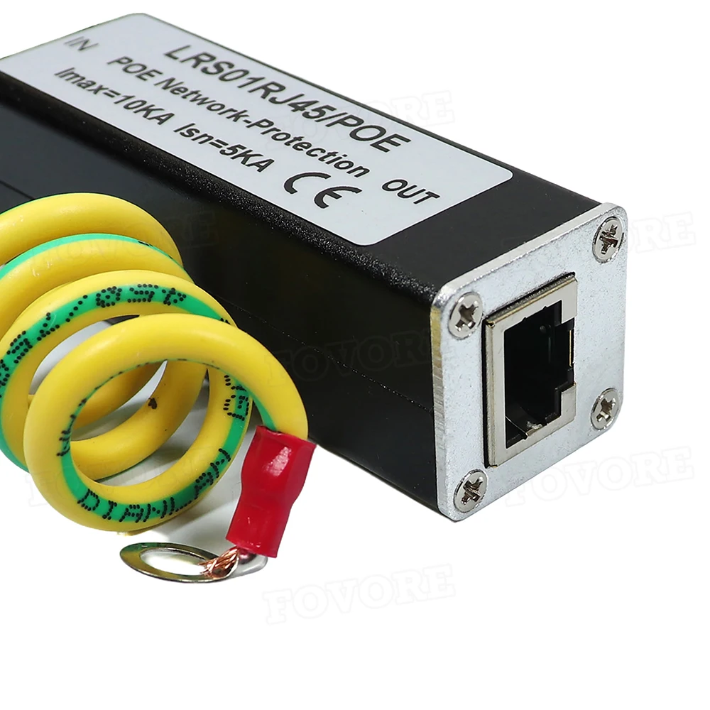 10Ka Poe Network Lightning Protector Monitor Kamera Túlfeszültség -Védő ...