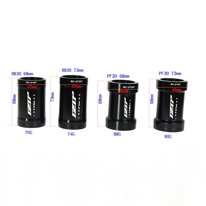 Bicycle-Bottom-Bracket-PF30-Press-Fit-BB30-Convert-to-BSA-Adapter-Shell ...