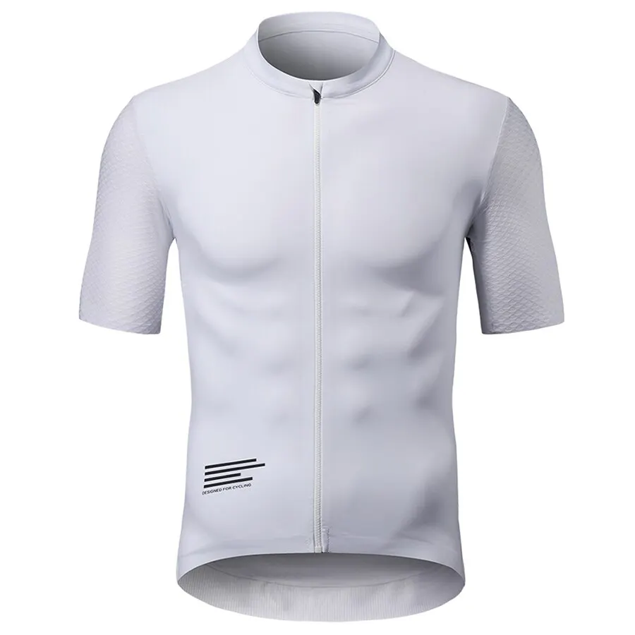 Cycling Jersey Men Bicycle Clothing Male MTB Maillot Clothes White ...