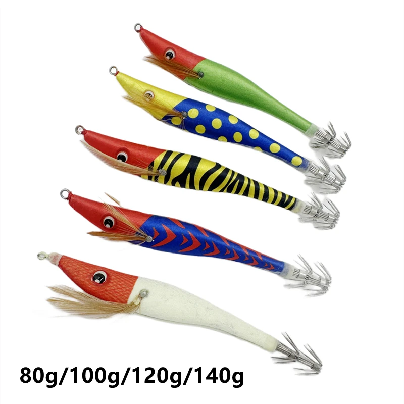 luminous Metal Shrimp Fishing Lure Jig UV Coating squid Jig Hook lure ...