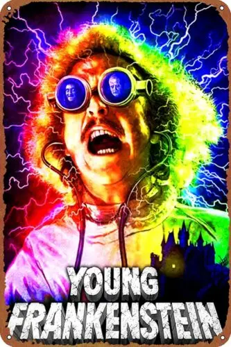 Young-Frankenstein-posters-Retro-Metal-tin-Sign-Halloween-Tin-Sign-Cave ...