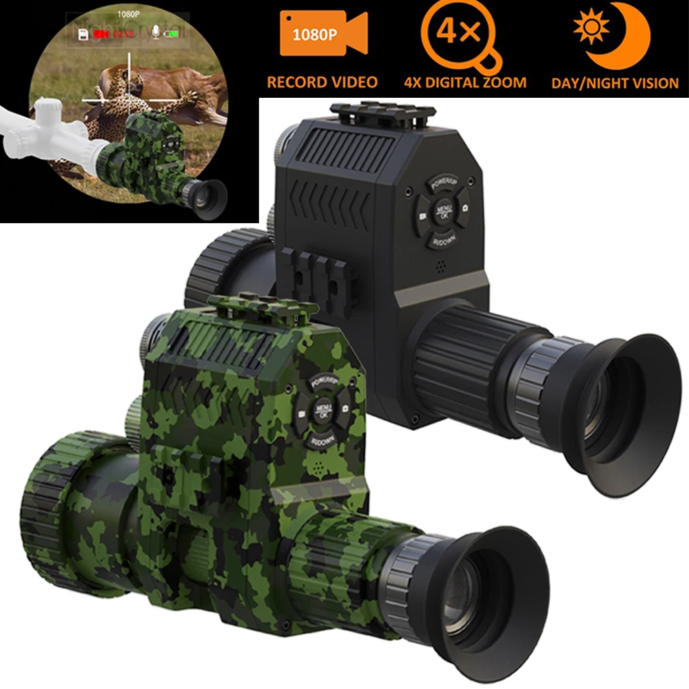 Digital-Hunting-Camera-Laser-IR-Night-Vision-Scope-Monocular-1080P-400M ...