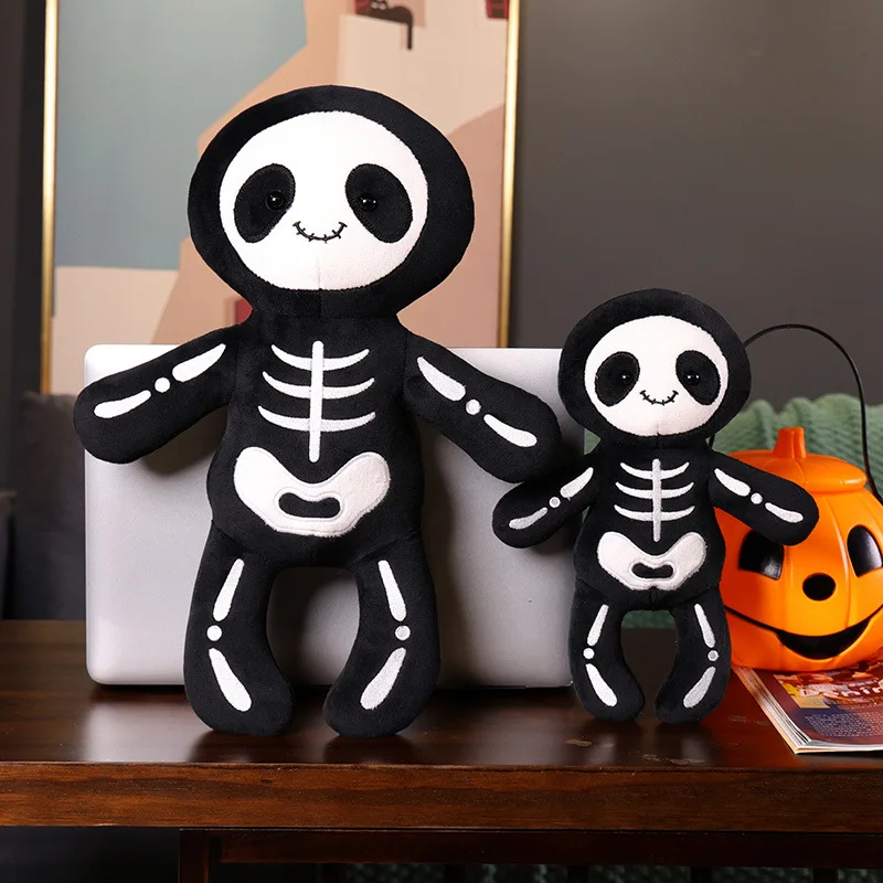 New-Halloween-Skeleton-Bob-Plush-Doll-Halloween-Props-Skeleton-Throw ...