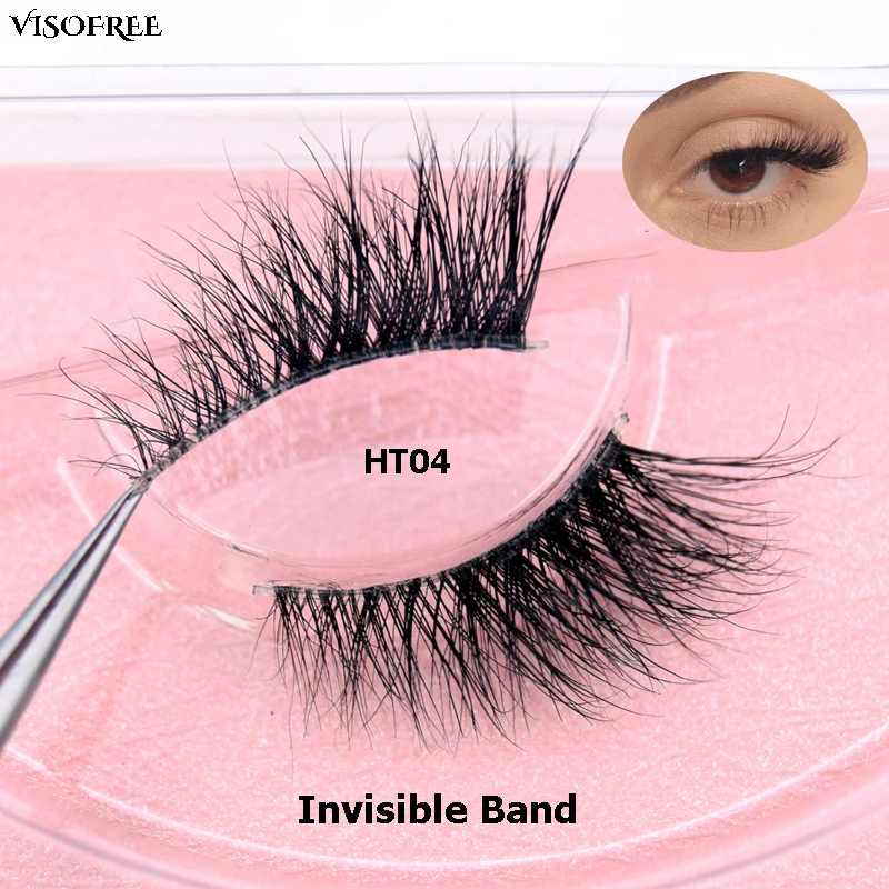 Visofree-Mink-Lashes-3D-Half-False-Eyelash-Make-Up-Eyelashes-Extension ...