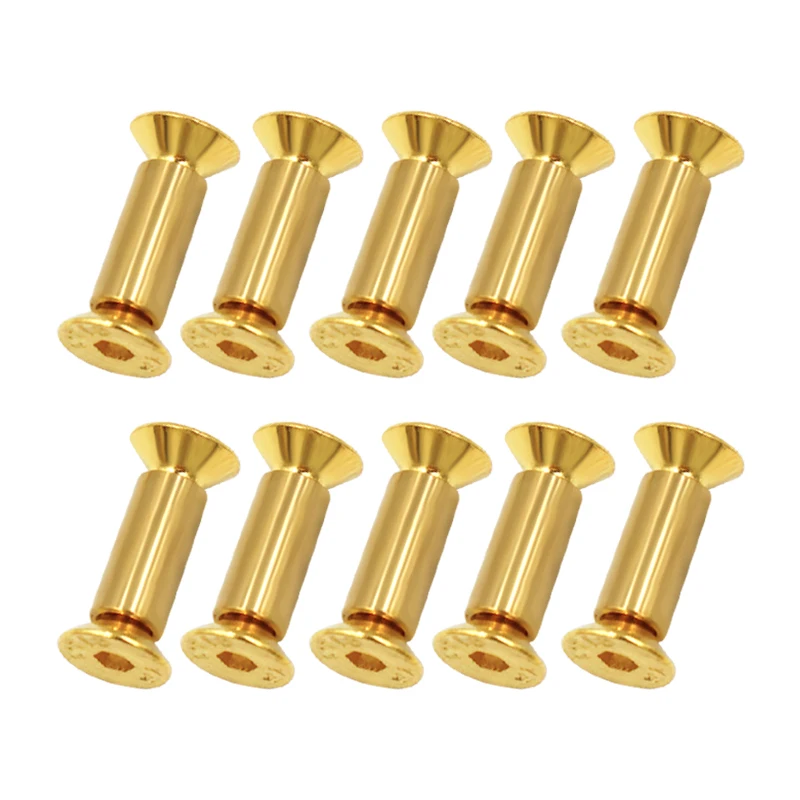 10pcs-lot-Brass-Screw-Rivet-Knife-Handle-Lock-DIY-Knife-Material-Plate ...