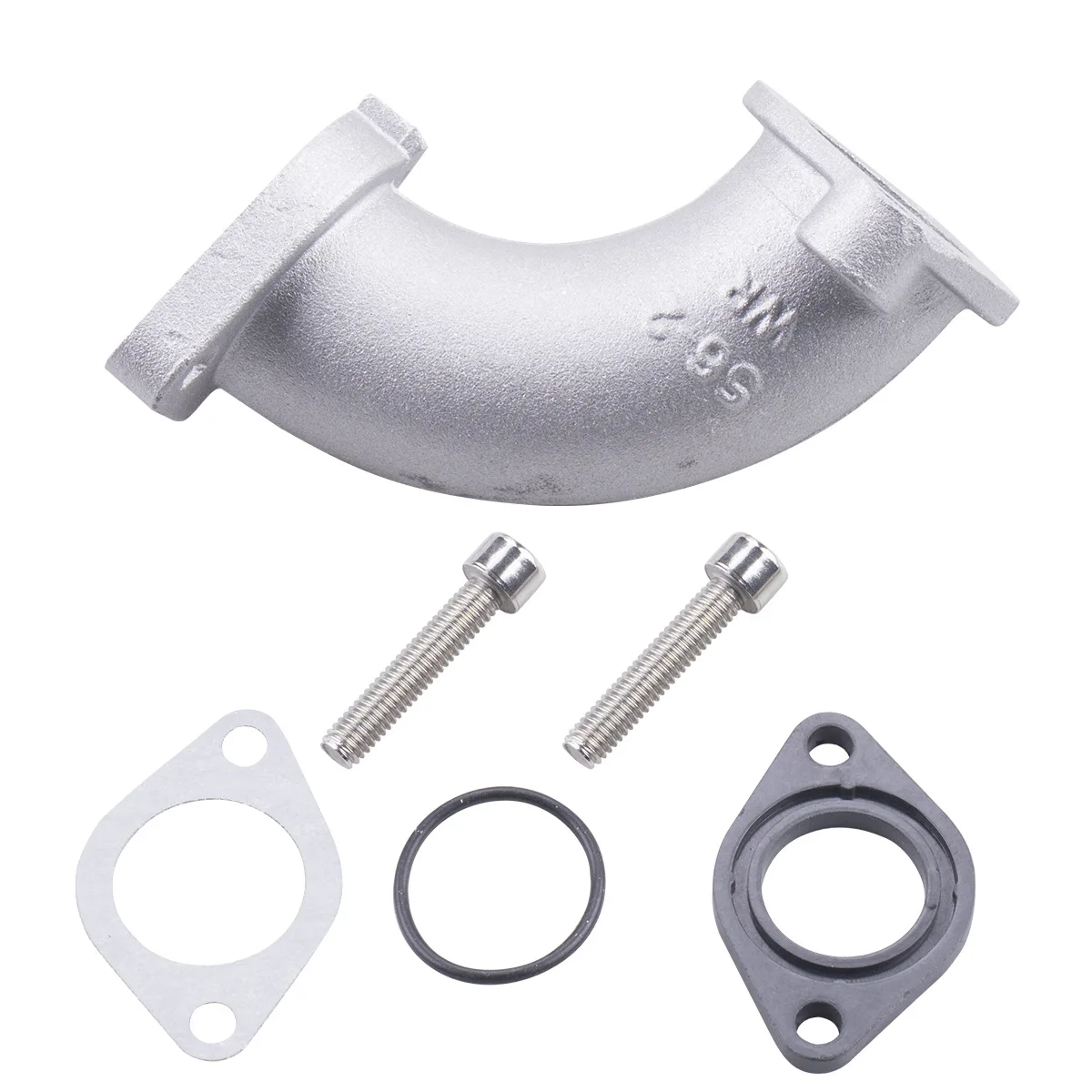 Carburetor Manifold Intake Inlet Pipe Gasket 26mm Engine Bending 56-2 ...