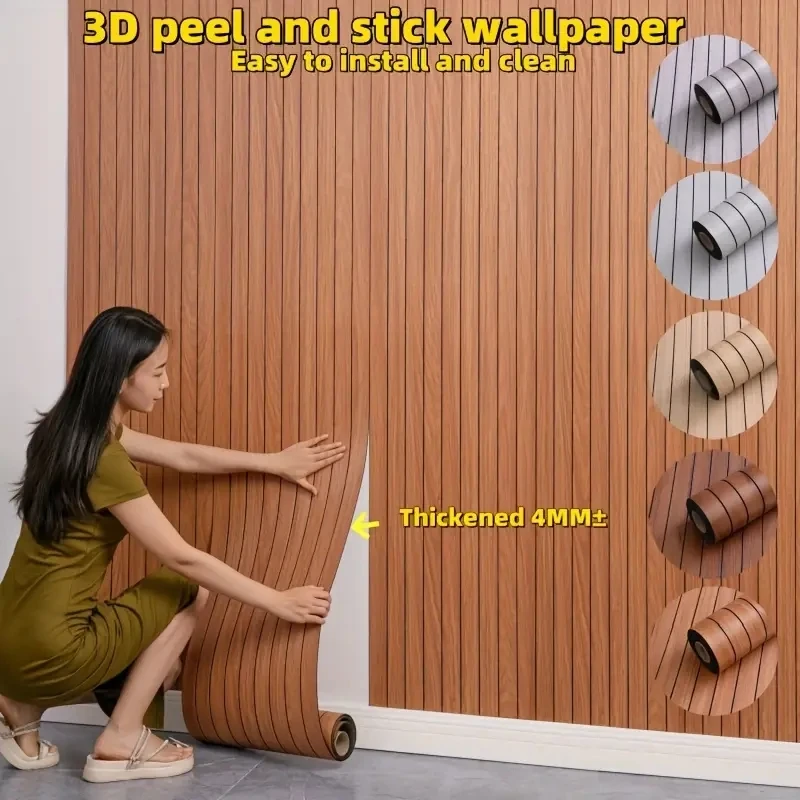 Vinilo Simil Madera Para Pared: La Solución Real que Cambió Mi ...