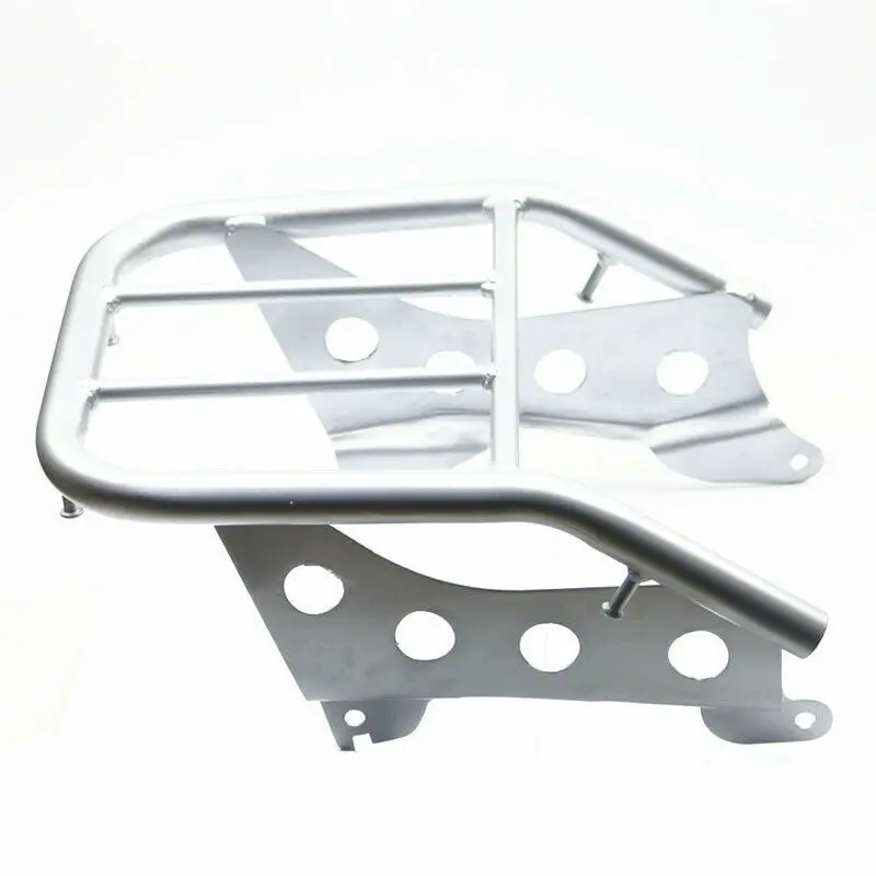 Silver-Rear-Luggage-Rack-Bracket-Cargo-Carrier-For-Motorcycle-Yamaha ...
