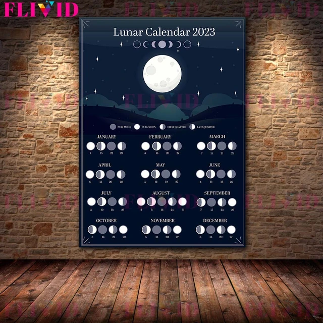 Wiccan Moon Calendar