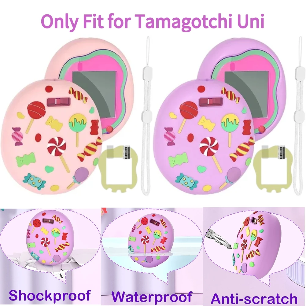 Tamagotchi-Silicone-Protective-Case-Anti-scratch-Cover-with-Finger ...