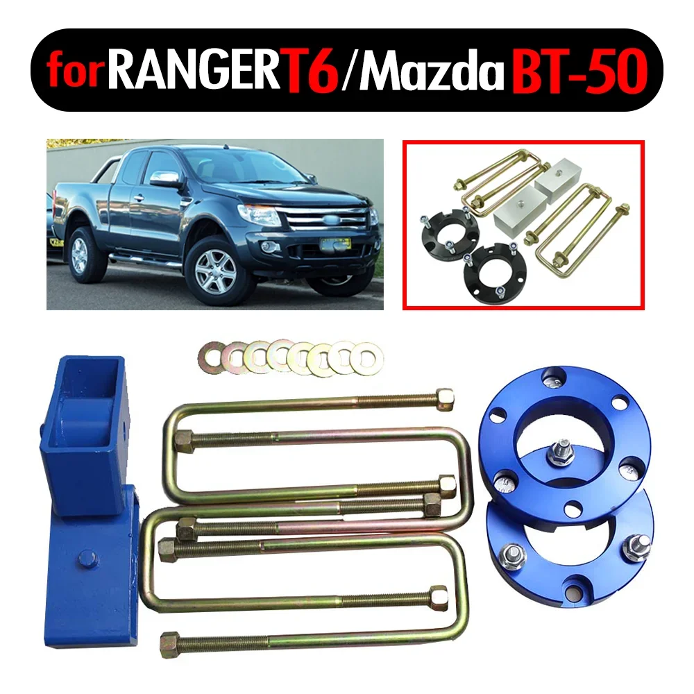 Front and Rear Suspension Leveling Lift Up Kits for Ford Ranger T6 ...