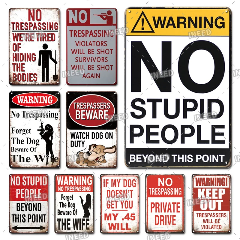 Funny No Trespassing Signs For Girls