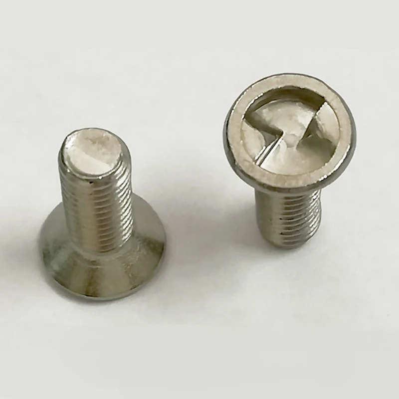 8pcs-M5-M6-anti-theft-screw-S-type-groove-countersunk-bolt-304 ...