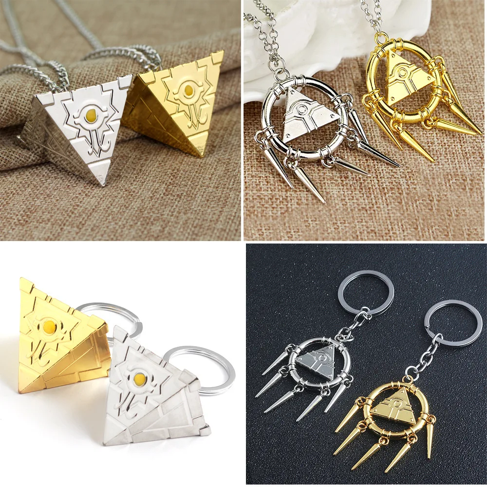 20Pcs-Lot-Anime-Yu-Gi-Oh-Necklace-Yugi-Muto-3D-Millenium-Puzzle ...