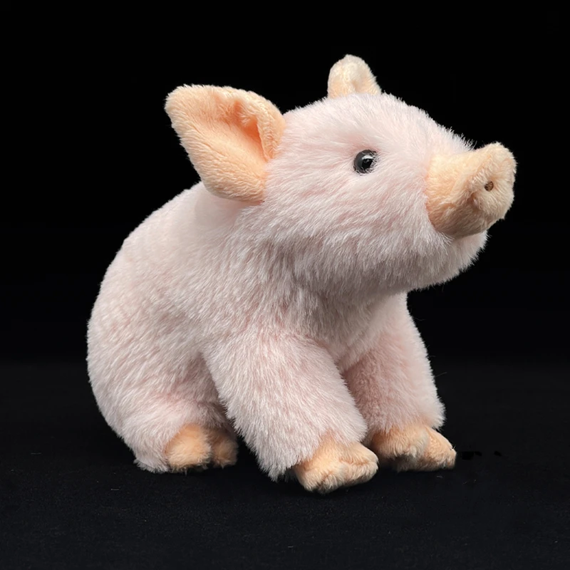 Realistic-Pink-Pig-High-Fidelity-Anime-Cute-Farrow-Plushie-Hog-Piggy ...
