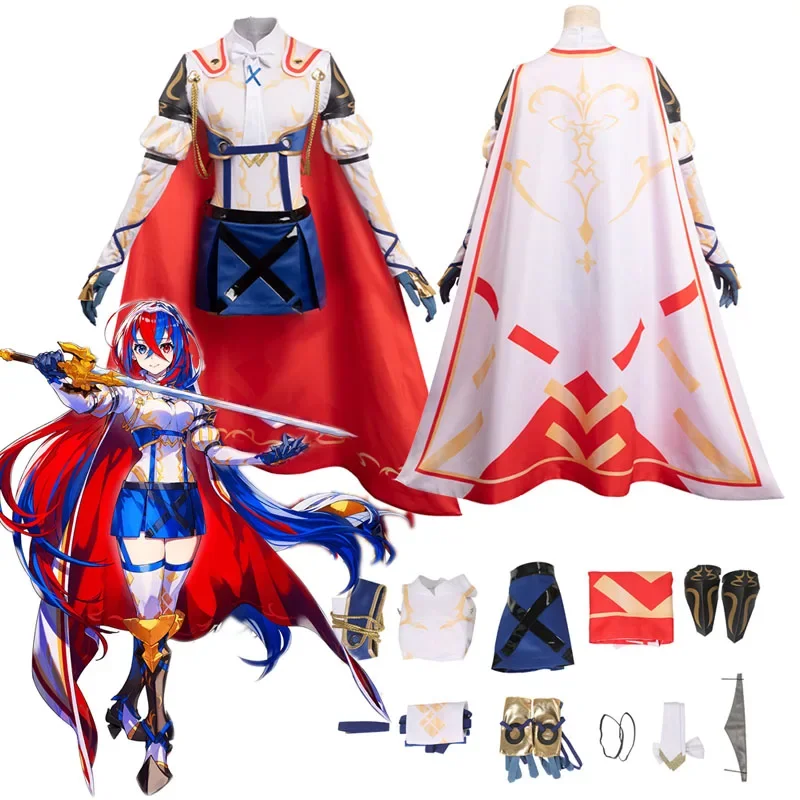 Disfraz-de-Cosplay-con-emblema-de-fuego-para-mujer-y-ni-a-traje-con ...