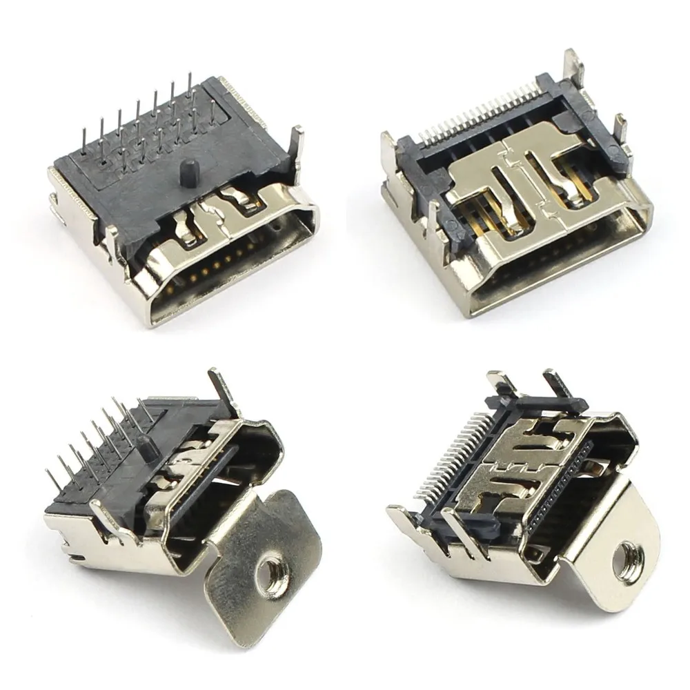 5pcs-USB-HD-Interface-Connector-19-Pin-19P-SMT-SMD-DIP-Female-Plug ...