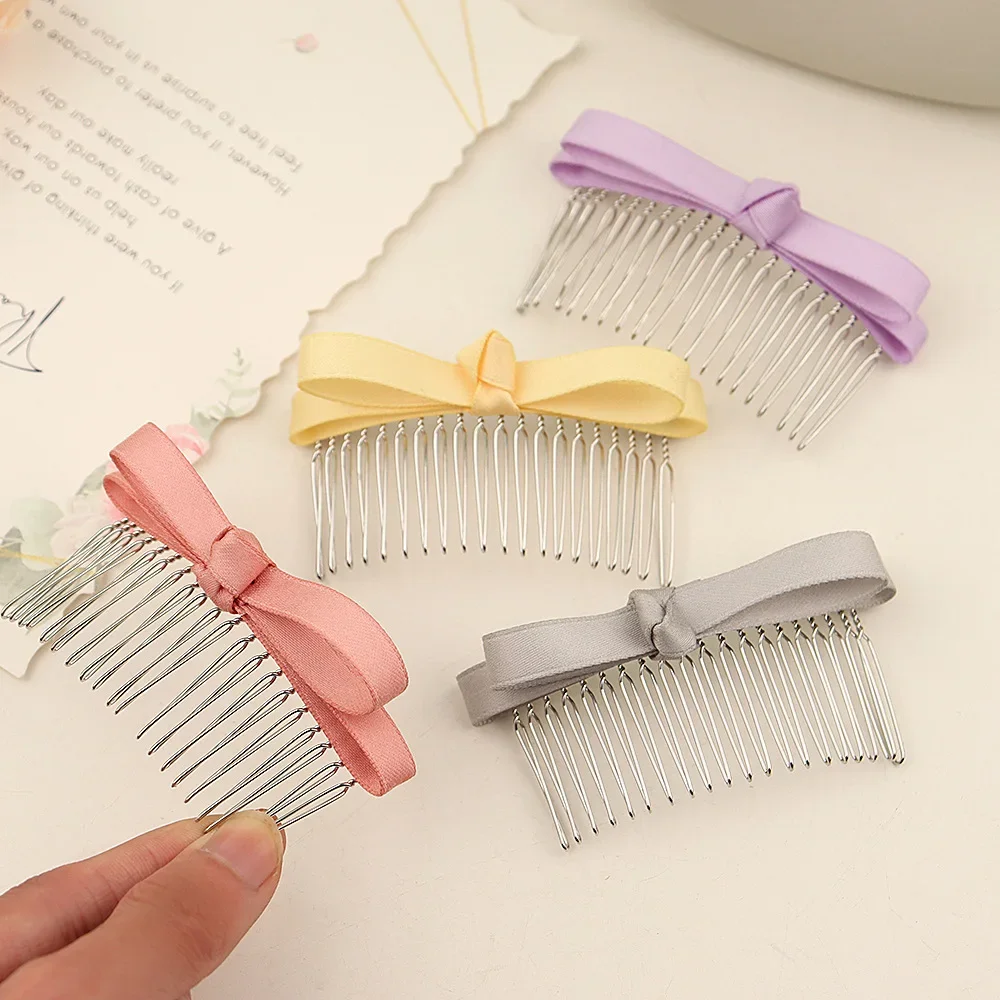 Short-Bangs-Hair-Comb-Inverted-Hair-Accessory-Bow-Comb-Fragmentary ...