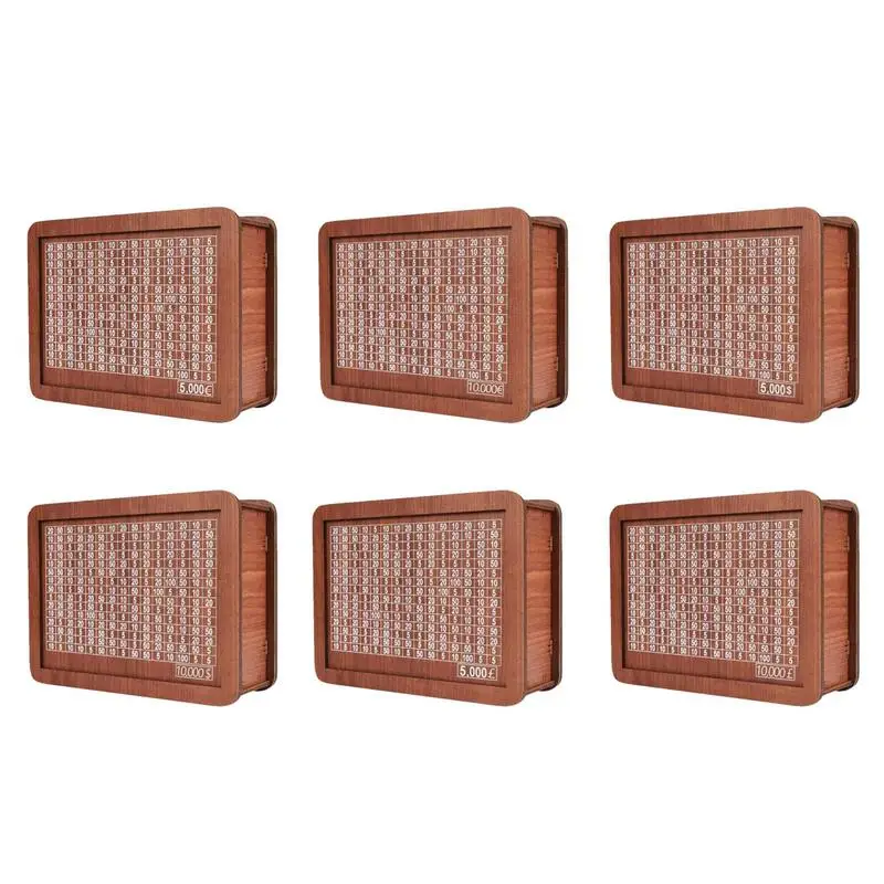 Hucha-de-madera-Natural-hecha-a-mano-caja-de-dinero-desechable ...